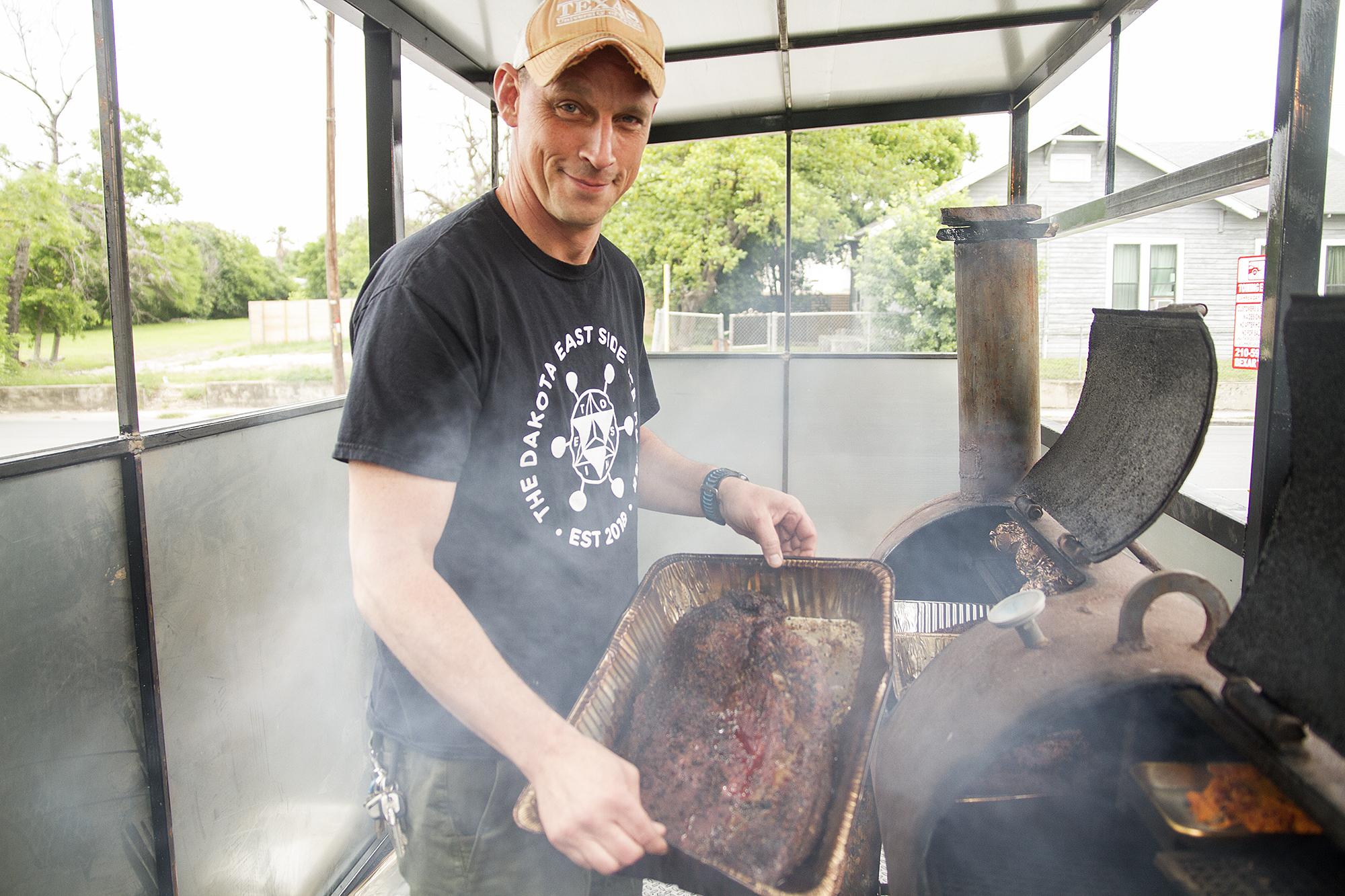 San Antonio pitmaster makes cooking brisket a nearly 24-hour affair