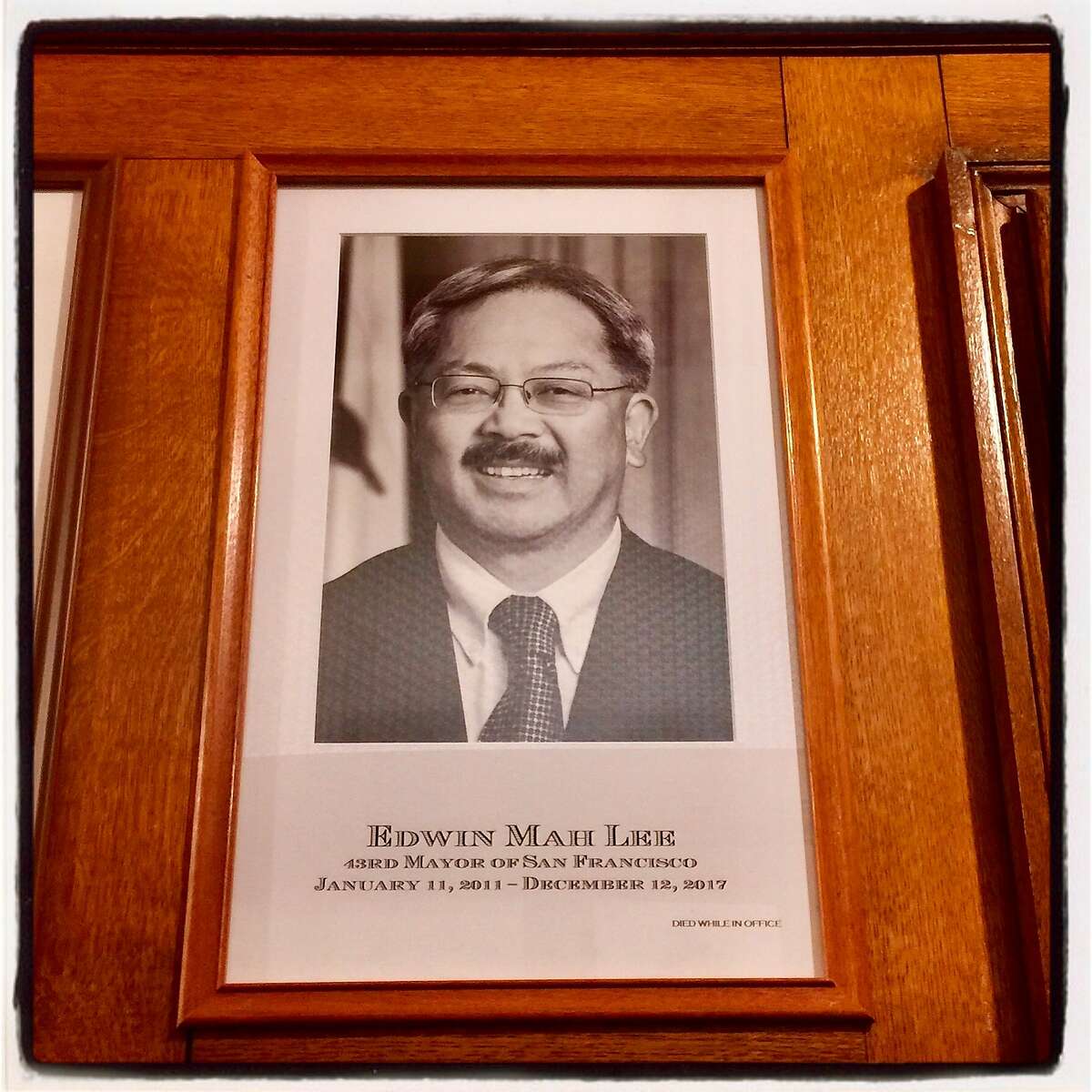 A picture-perfect tribute to Ed Lee