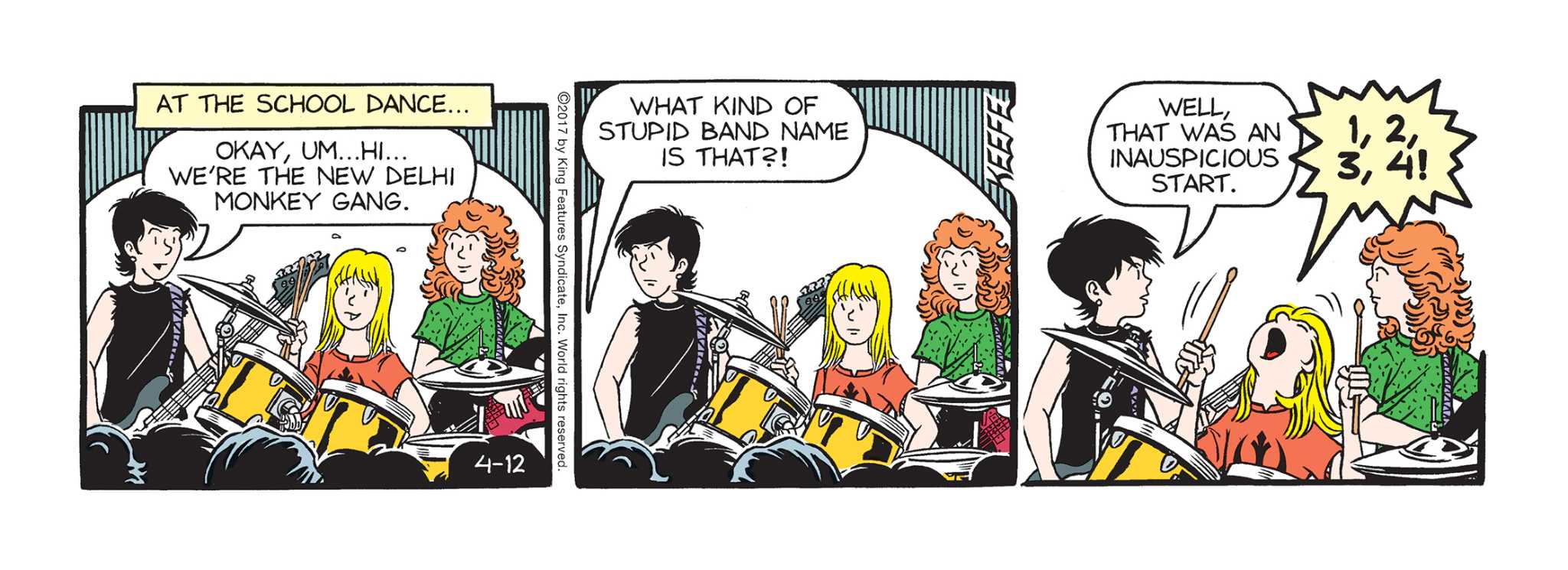 Tuesday's Top Ten Comics on Rock Bands