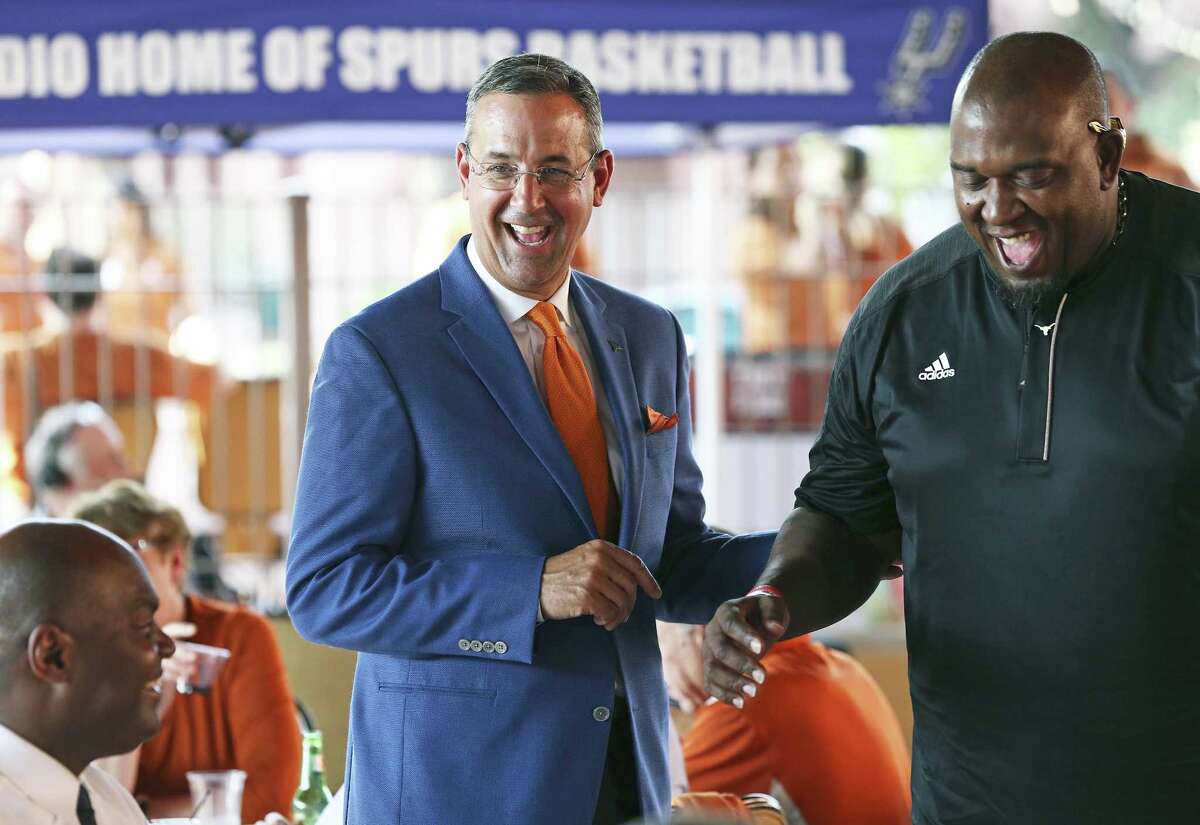 Longhorns AD Chris Del Conte needs results to match vision