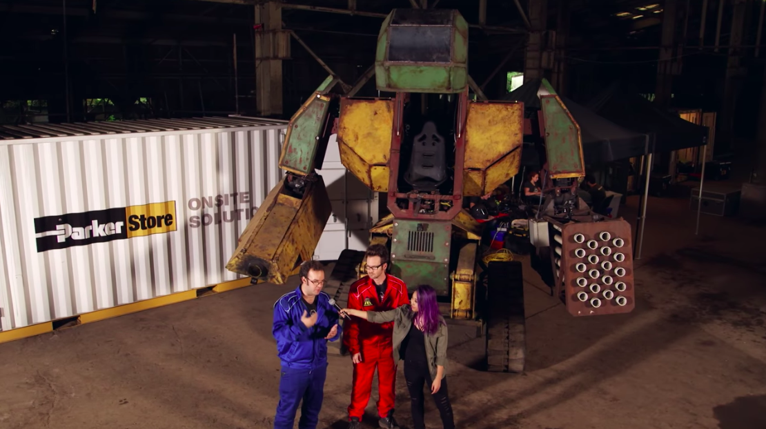 Giant 15-ton robot 'Eagle Prime' to square off against 'evil Zork ...
