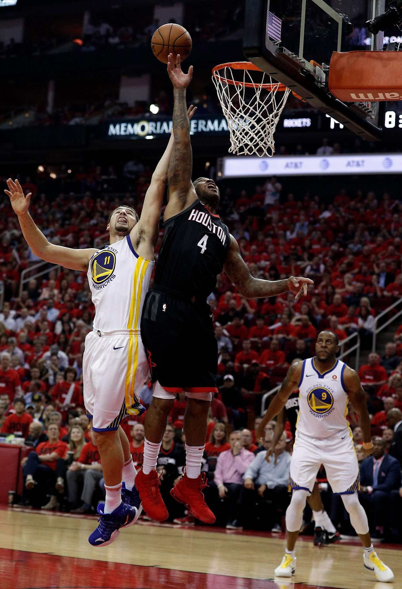 View from Houston: Rockets rebound with defense to even series with ...