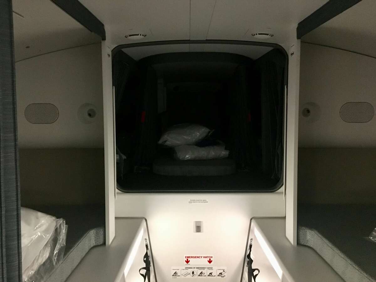 The hidden-from-view place where pilots and flight attendants sleep on ...