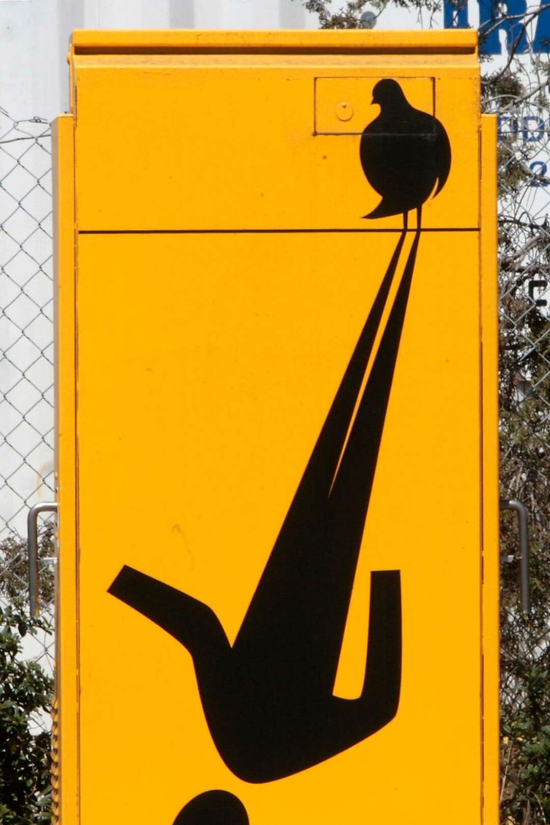 A bright touch for the ugly utility boxes on city sidewalks