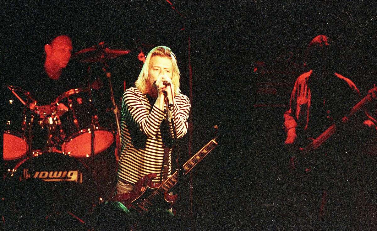 Early photos of Radiohead, at their 'one-hit-wonder' first S.F. show