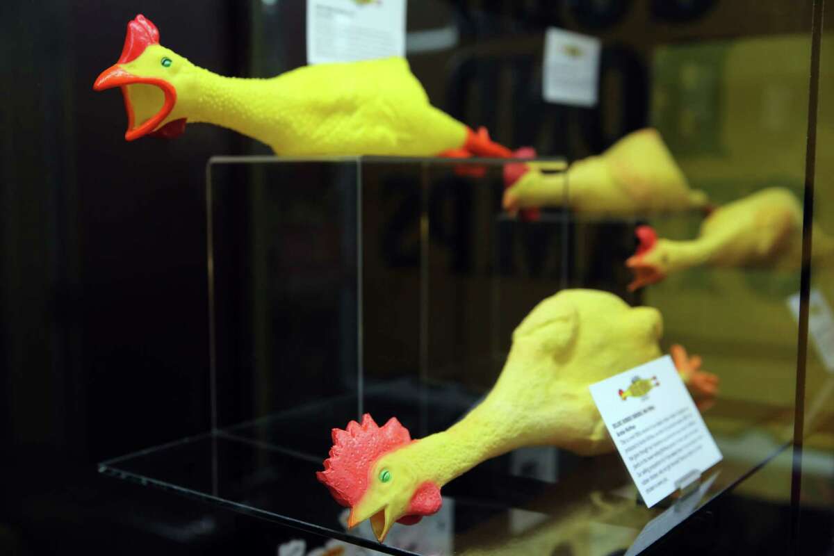 What's the history of the rubber chicken? Archie McPhee is glad you asked