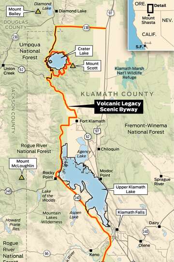 Oregon’s volcanic byway offers views of where lava shaped the land