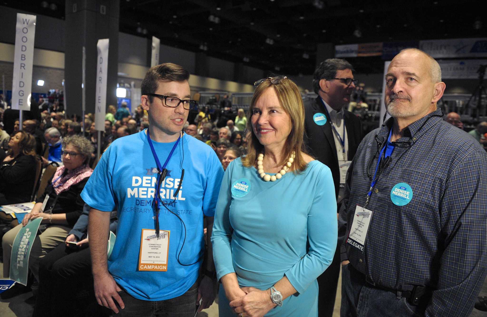 Merrill sails past challenger at state convention despite voting glitch
