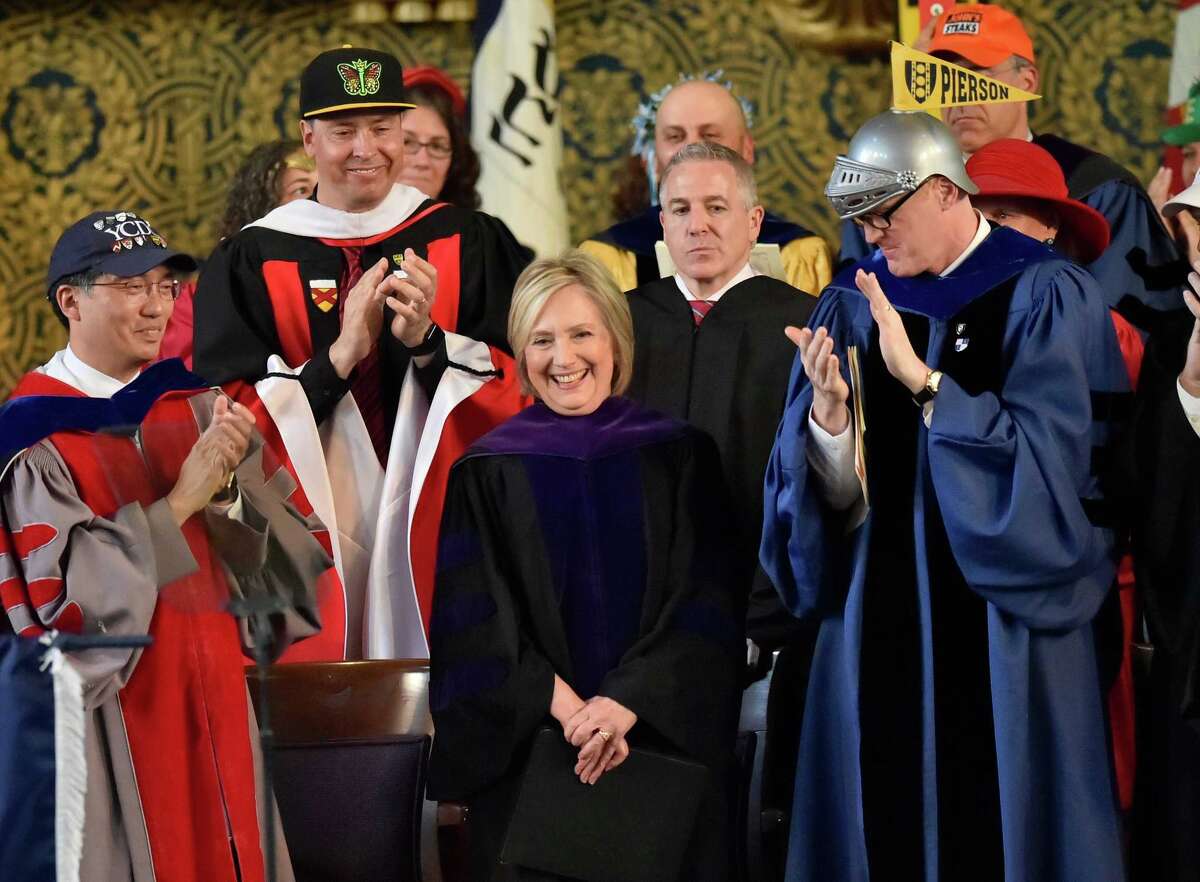 Hillary Clinton tells Yale seniors they need resiliency to meet ...