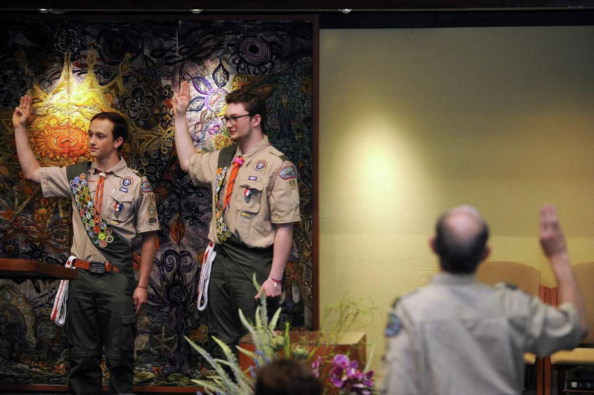 Friendship motivates Stamford boys to make Eagle Scout