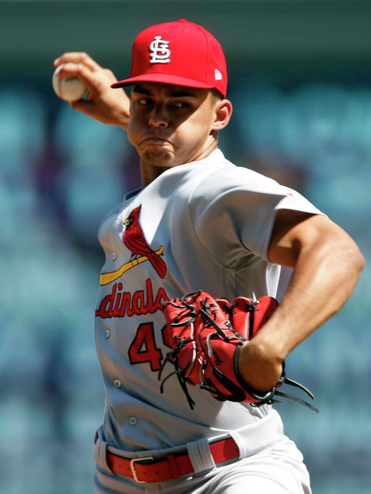 Cardinals' phenom, Houston native Jordan Hicks hits 105 mph on radar gun