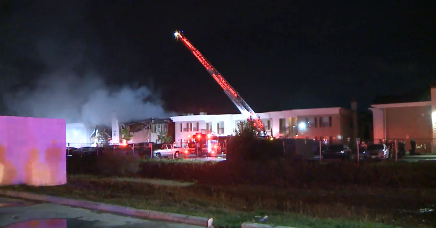 3 injured in explosion, fire on Houston's south side