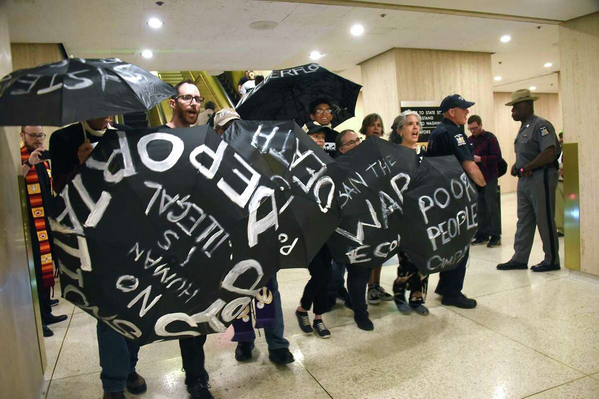 Video: Poor People's Campaign protesters arrested at Capitol