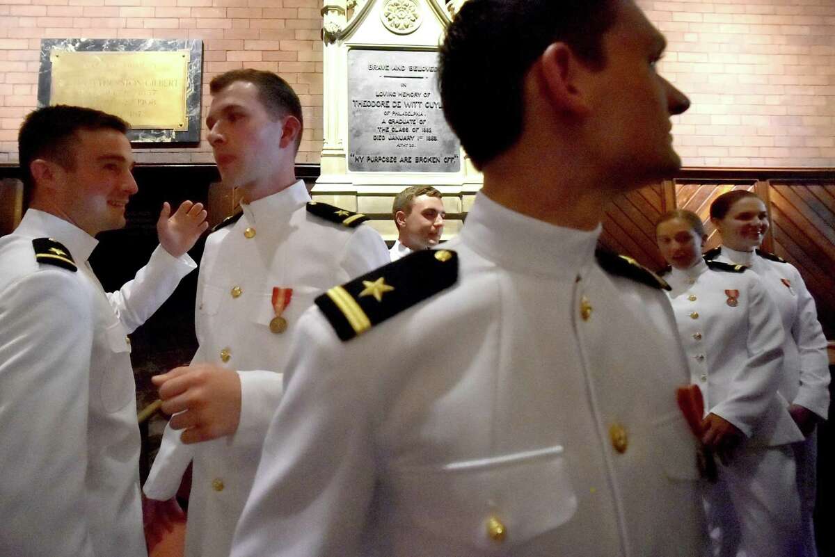 Yale ROTC units celebrated at commissioning ceremony