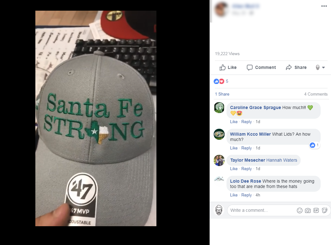 LIDS is offering a custom 'Santa Fe STRONG' hat design with all ...