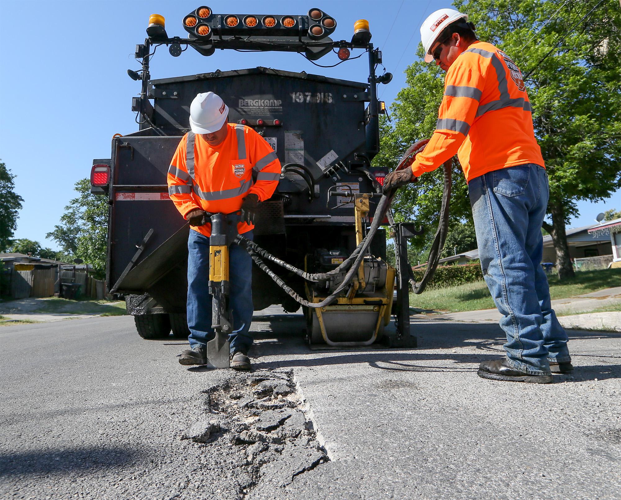 San Antonio's Pothole Patrol Blitz aims to fix 8,000 potholes