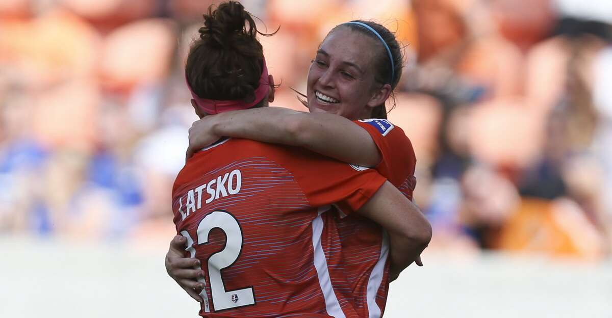 Veronica Latsko's goal caps Dash's comeback win over Reign