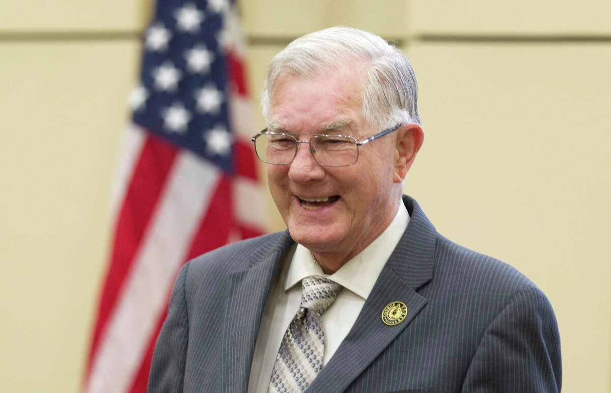 Conroe pays tribute to Mayor Toby Powell as flags lowered