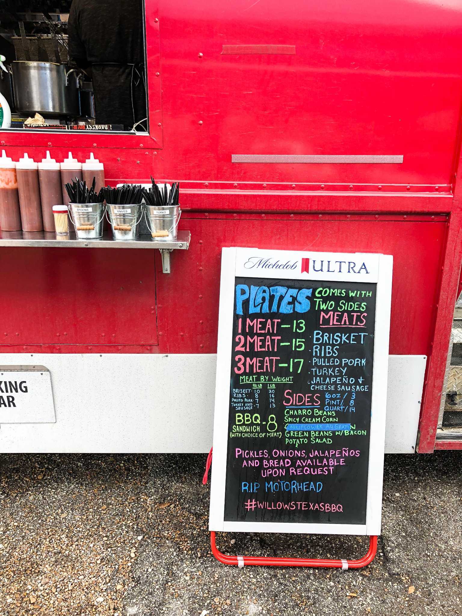 Building the perfect barbecue joint: menus