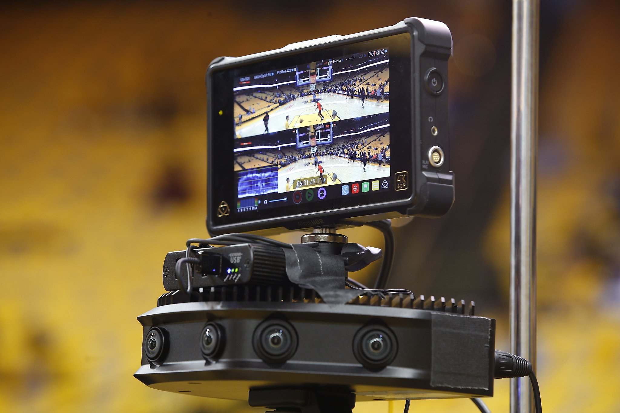 NBA, TNT and Intel broadcasting Warriors-Rockets in virtual reality