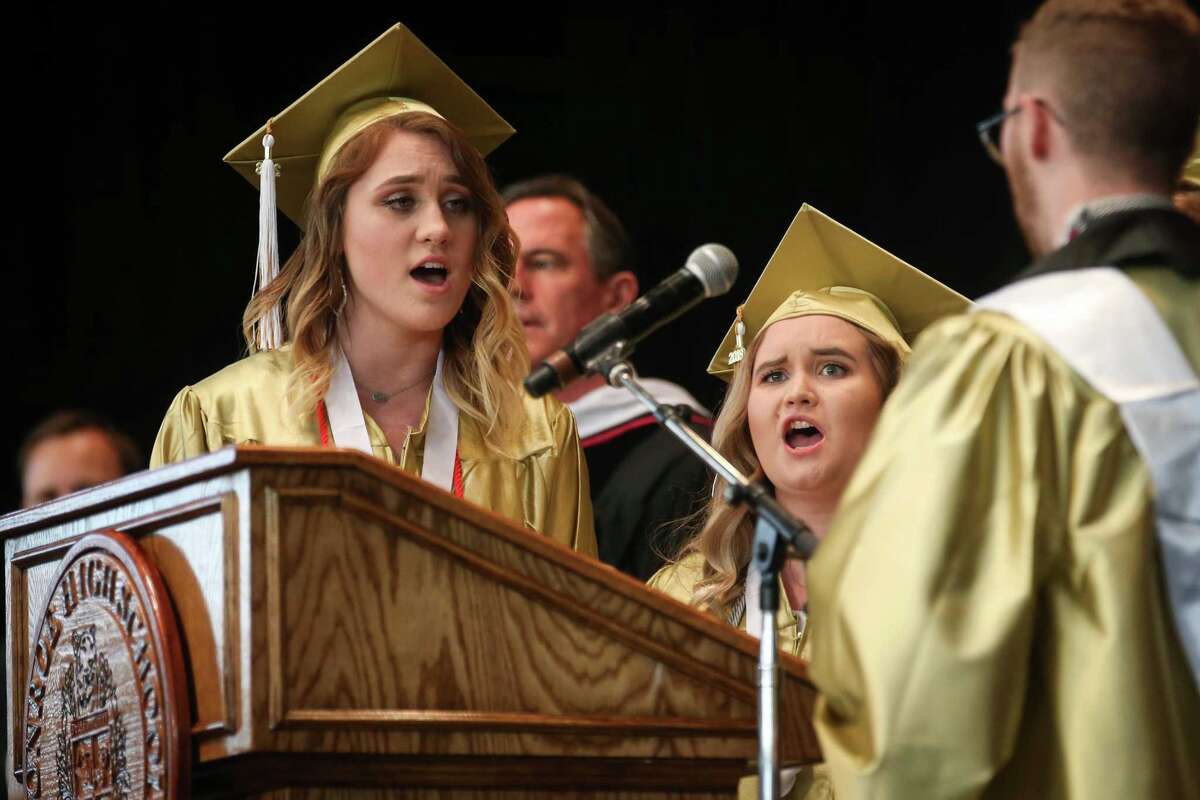 Conroe graduates overcome Harvey, hardship for diplomas