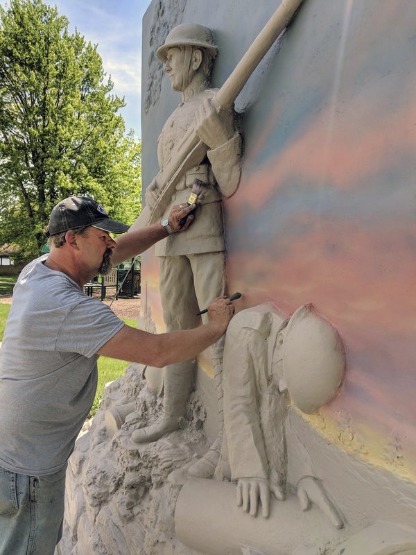 Historic World War I monument is reborn in Beaverton