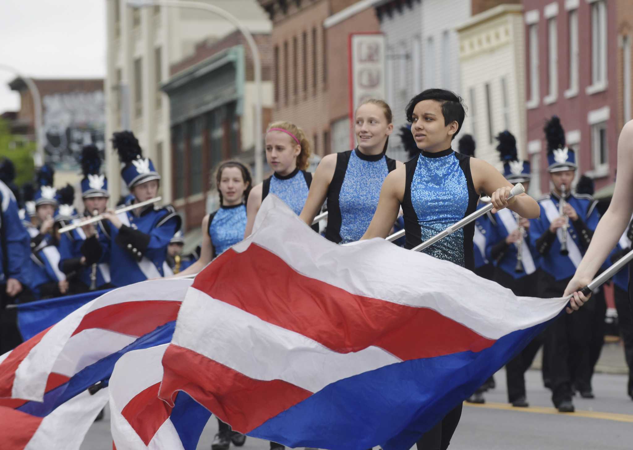 Albany Marching Falcons raise funds for trip to Normandy event