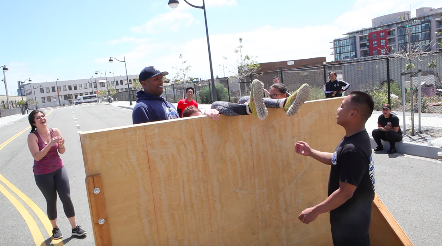 2 out-of-shape office workers tried to work out with the SFPD. It didn ...