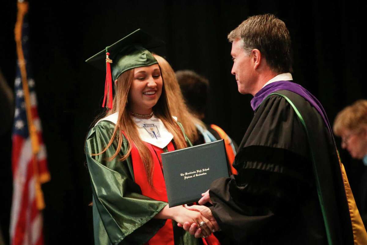 1,070 graduate from The Woodlands High School