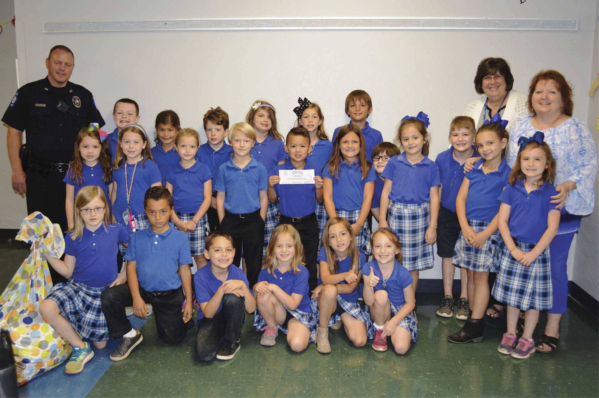 Covenant Christian School first graders donate stuffed animals to first ...