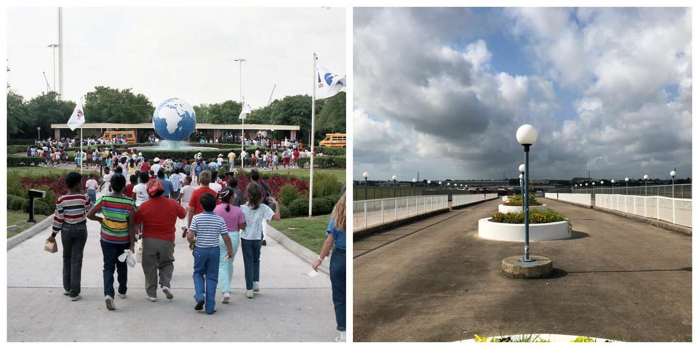 See what the Astroworld site looks like 50 years after the park opened