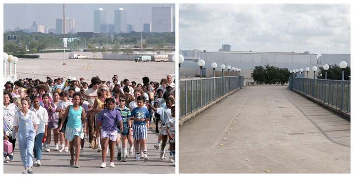 See what the Astroworld site looks like 50 years after the park opened