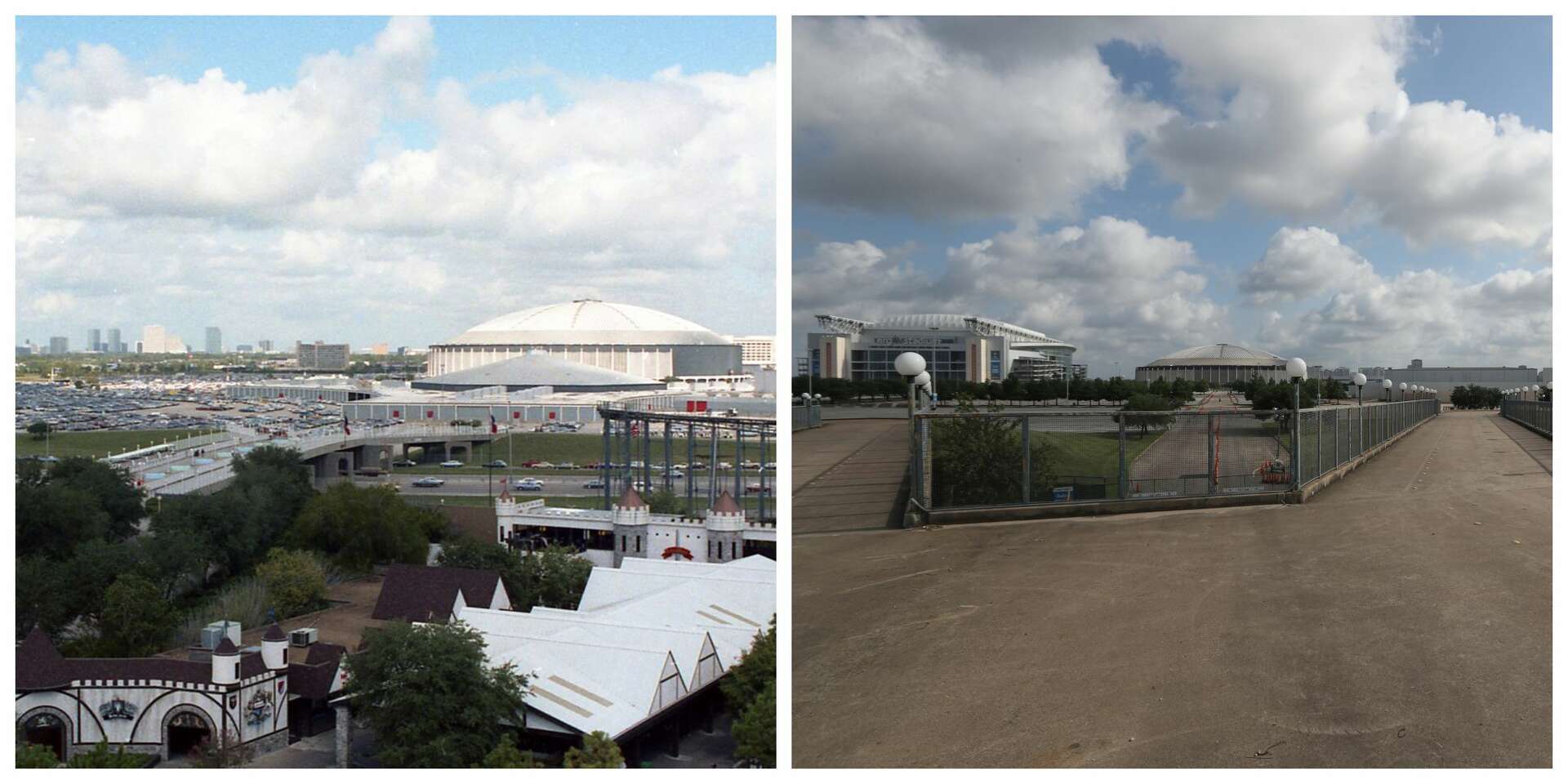 See what the Astroworld site looks like 50 years after the park opened