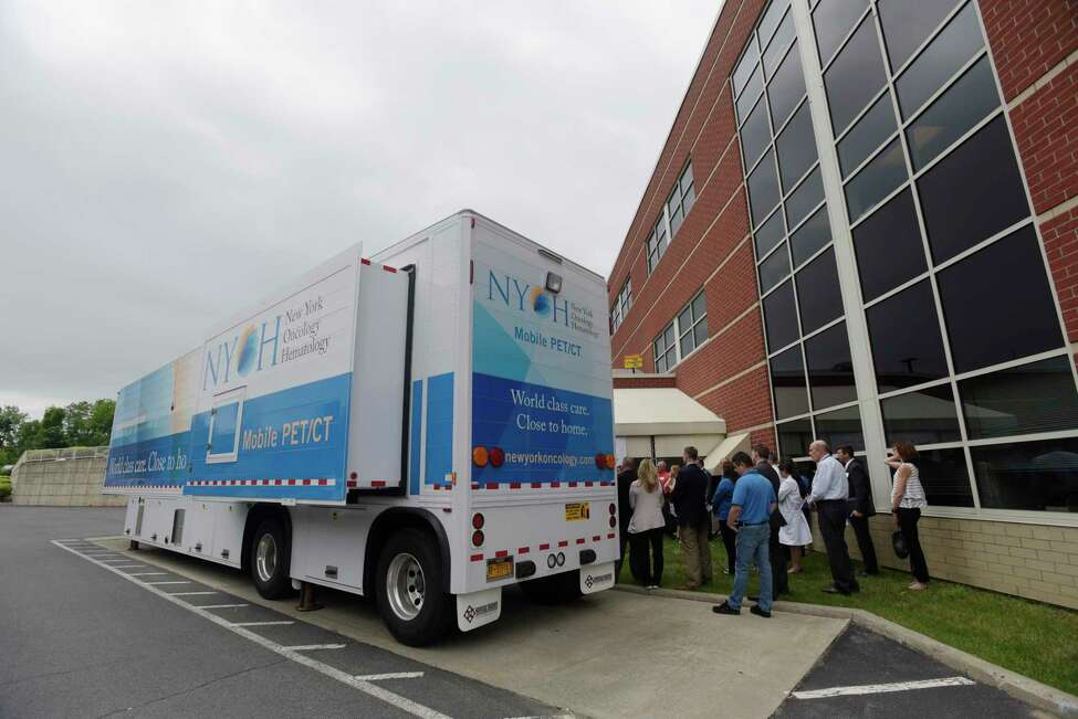 Photos: Mobile PET/CT truck