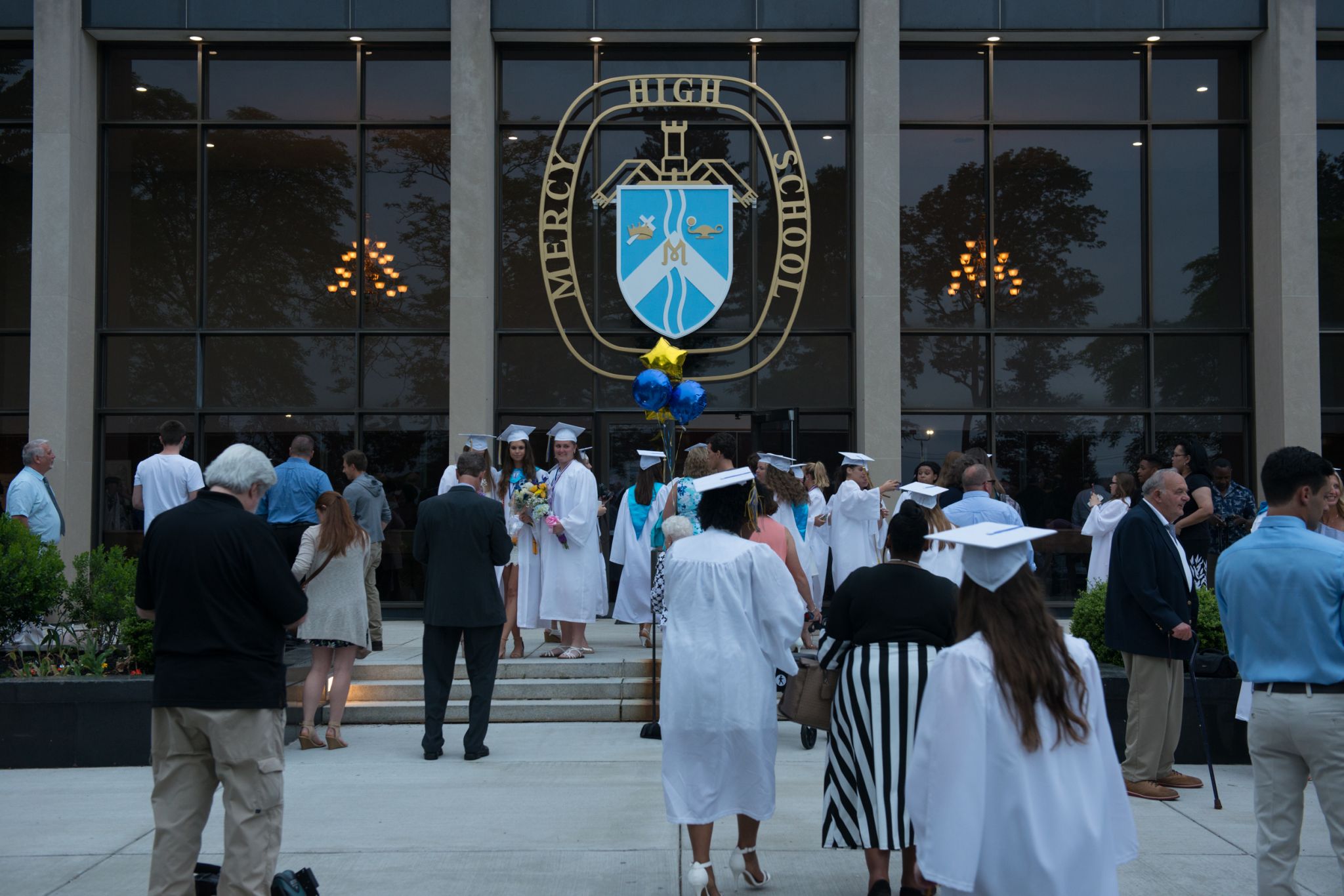 Mercy High School graduation