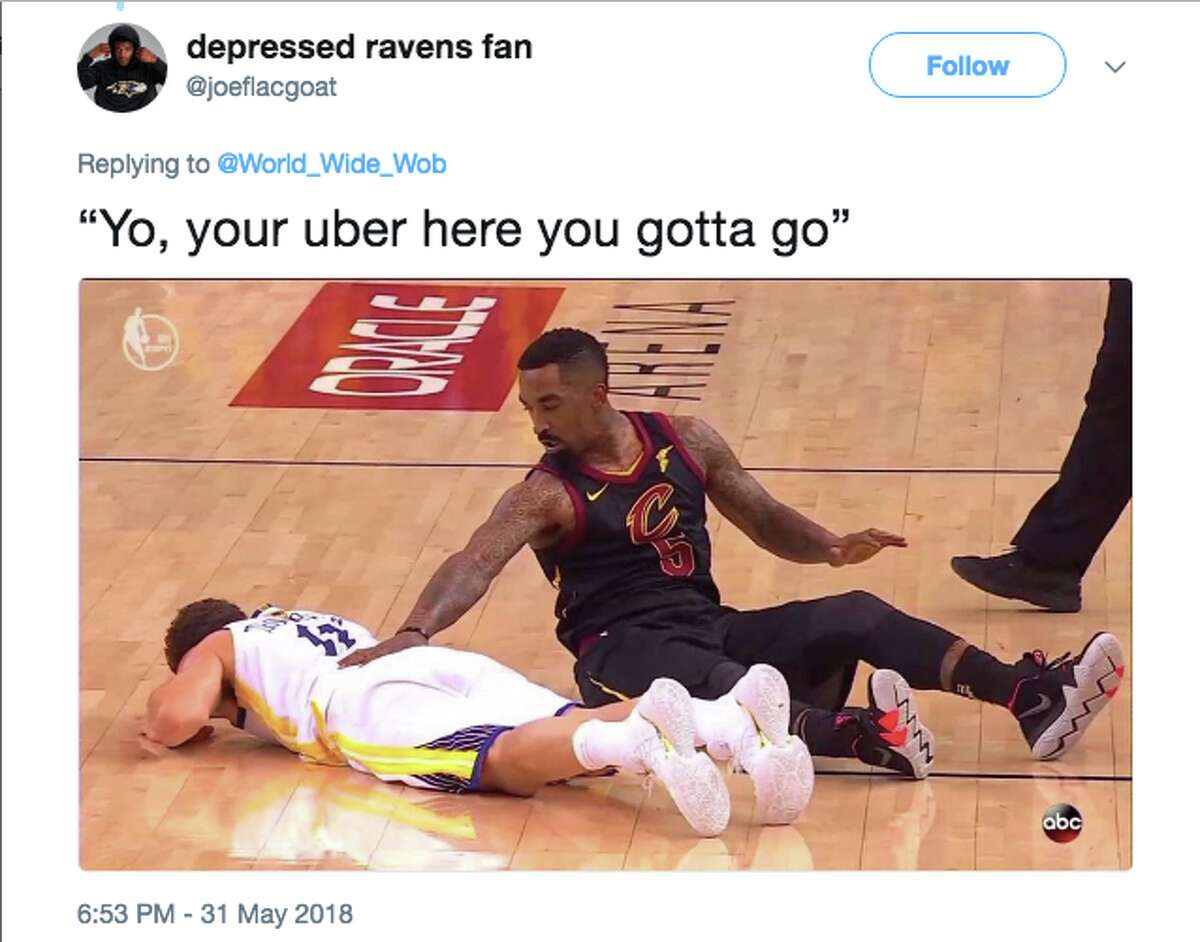 Exasperated LeBron and J.R. Smith: The best memes from a wild Game 1 of ...