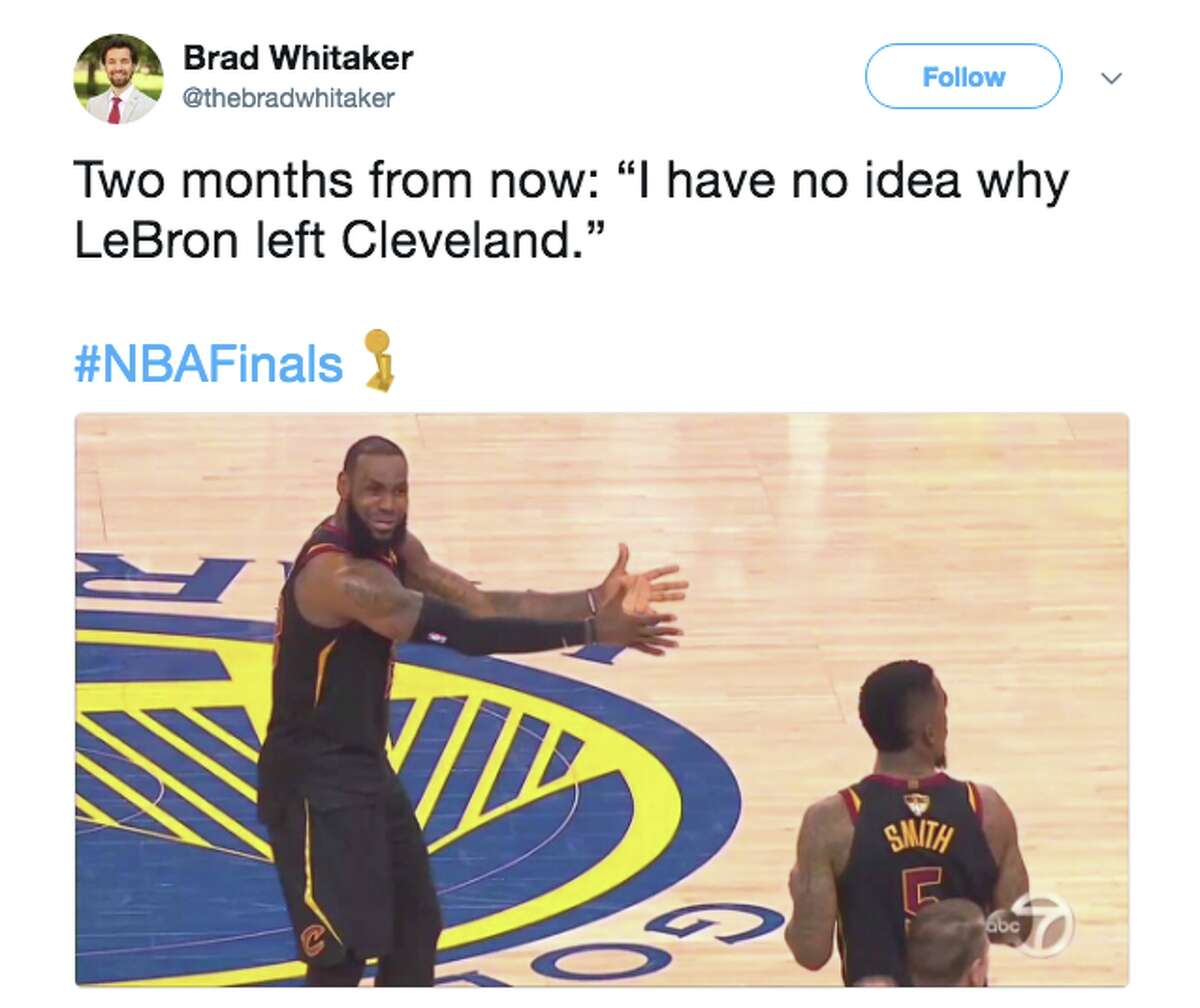 Internet flooded with LeBron James, J.R. Smith memes after NBA Finals ...