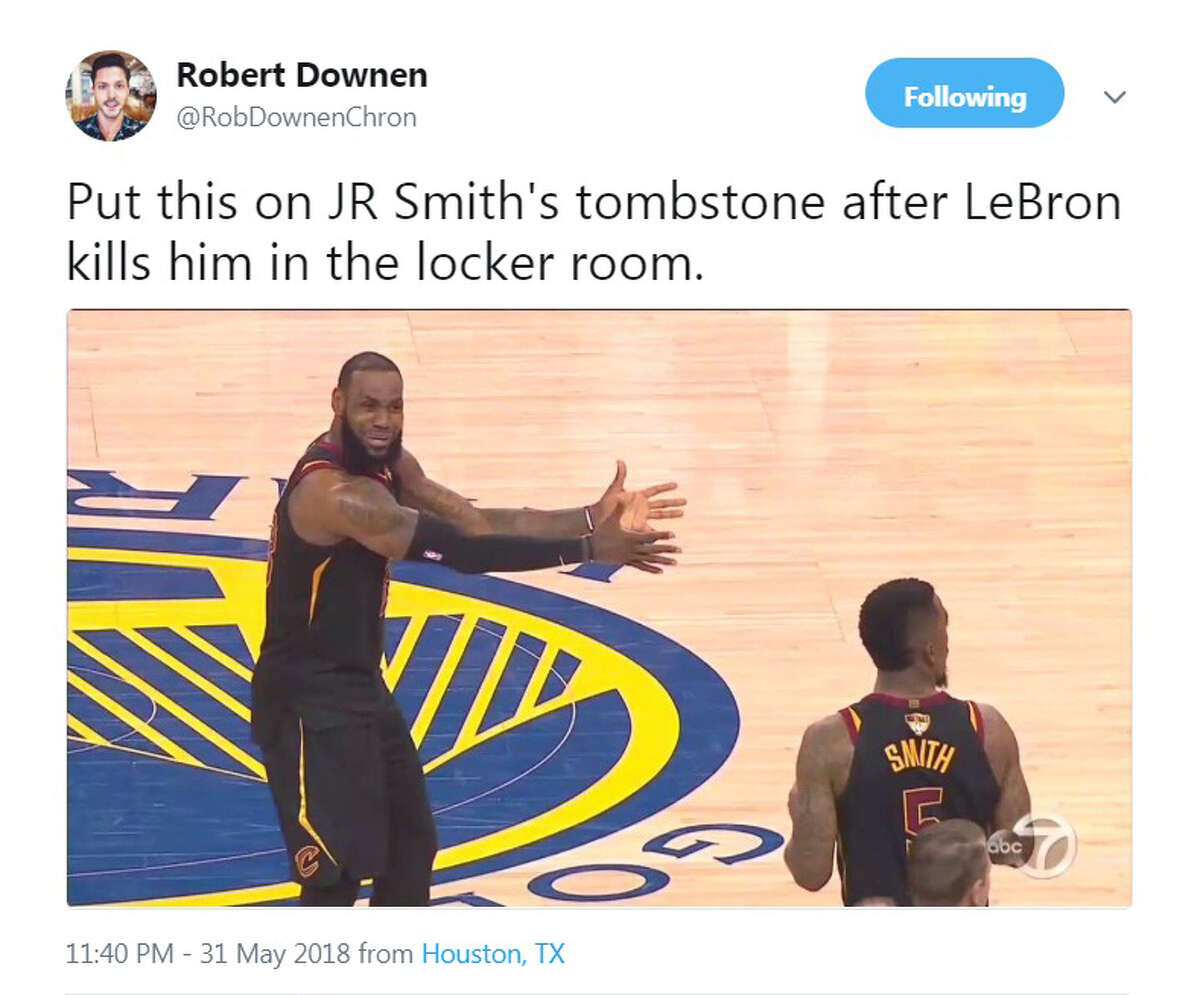 Internet flooded with LeBron James, J.R. Smith memes after NBA Finals ...