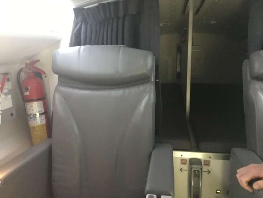 Where pilots and flight attendants sleep on long flights
