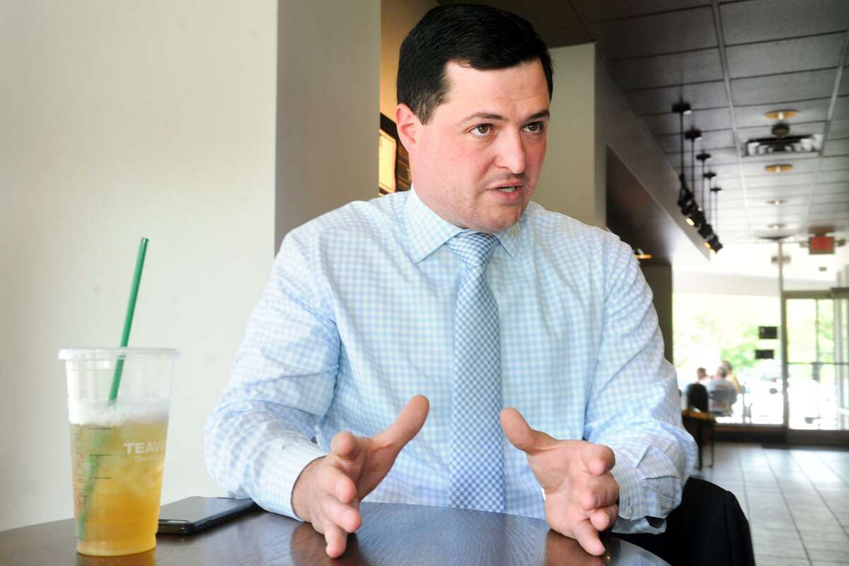 Tim Herbst, staking out territory on the right