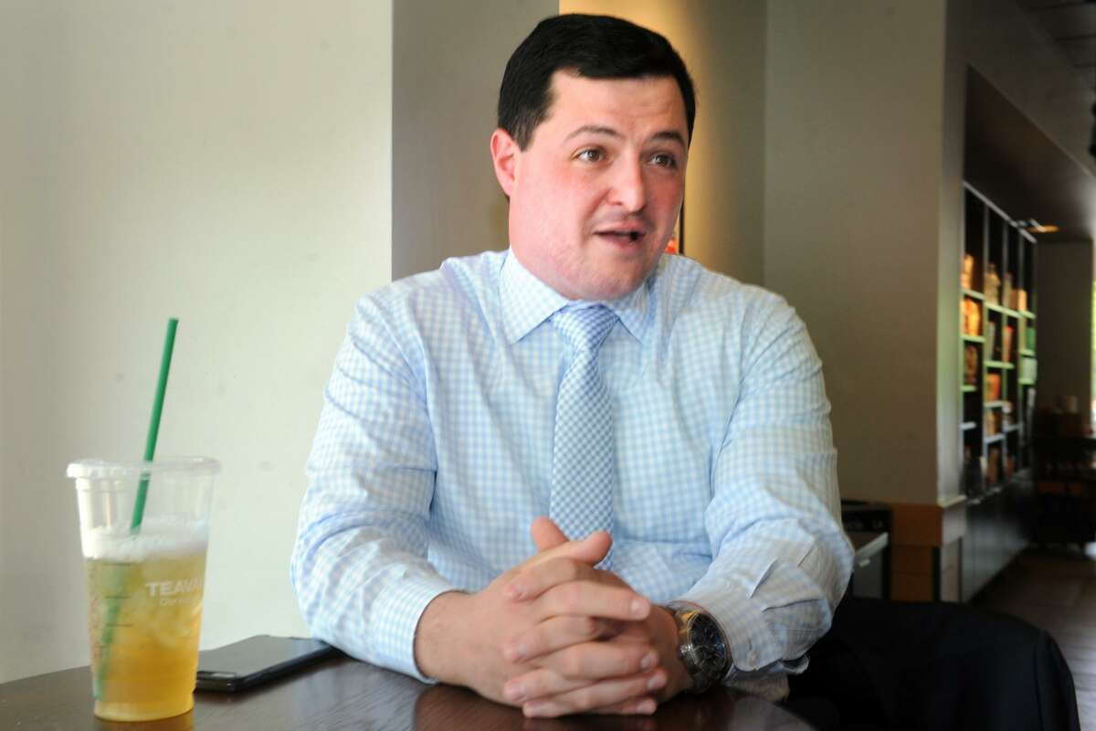 Tim Herbst, staking out territory on the right