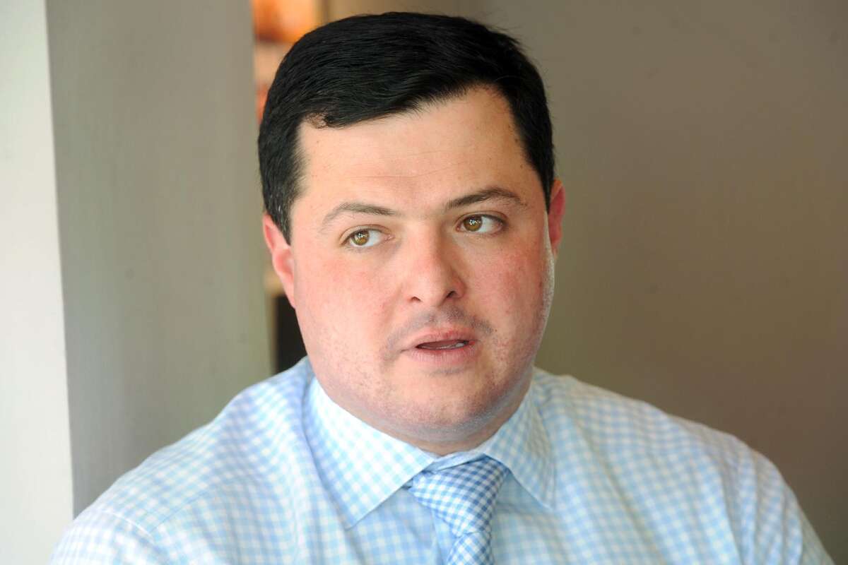Tim Herbst, staking out territory on the right