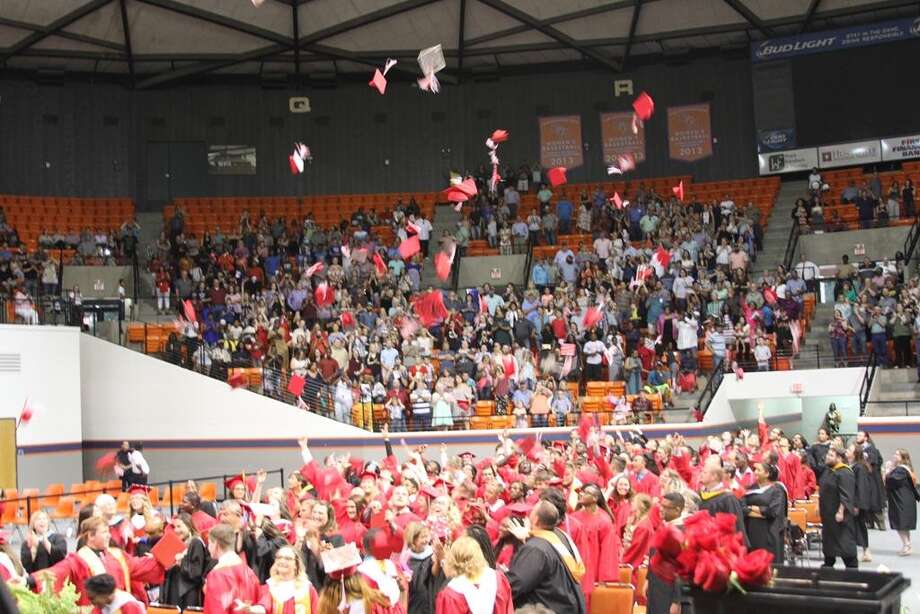 Coldspring grads celebrate high school commencement - Houston Chronicle