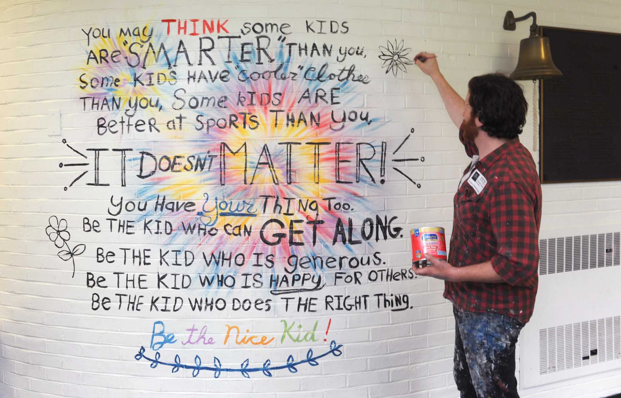 New murals brighten up Cranbury Elementary School