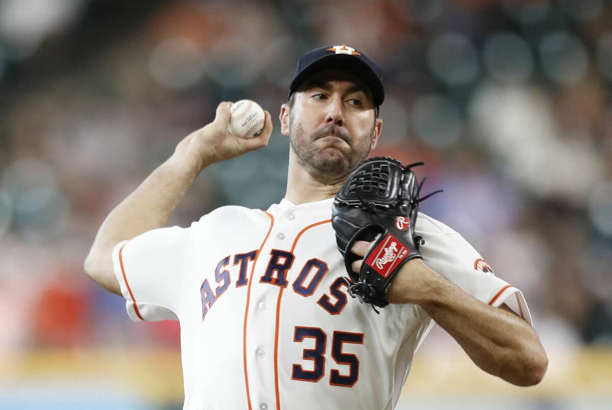 Astros' Justin Verlander named AL Pitcher of the Month