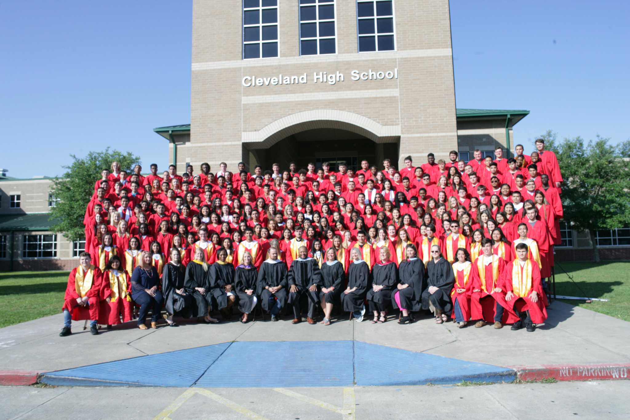 Cleveland HS graduates 242 seniors