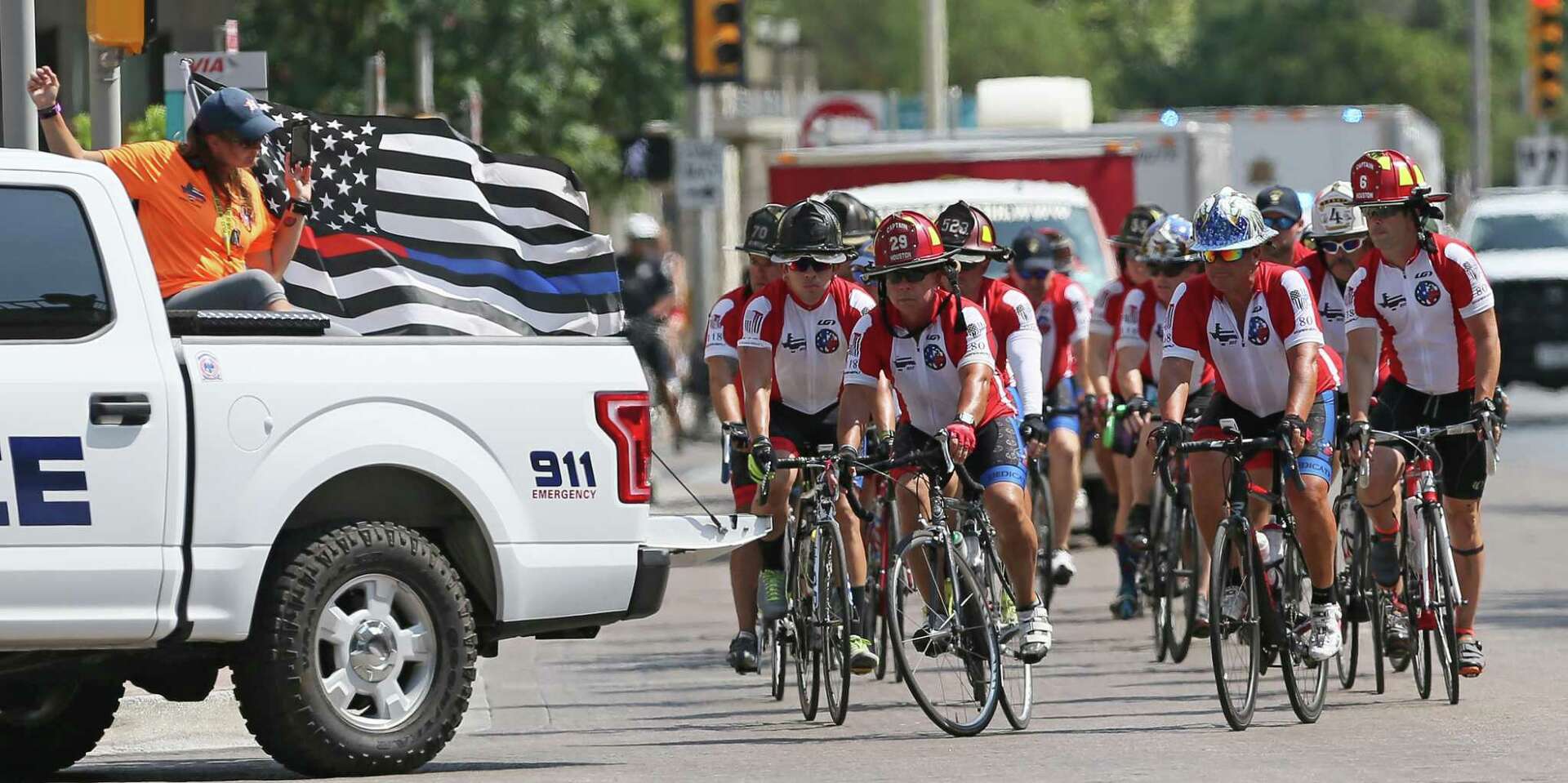 Texas Brotherhood Ride honors fallen first responders