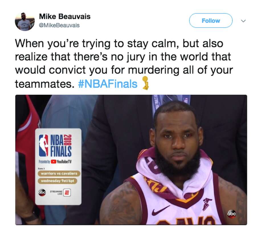 Sad LeBron, Steph's shooting and J.R. Smith: The best memes from Game 2 ...