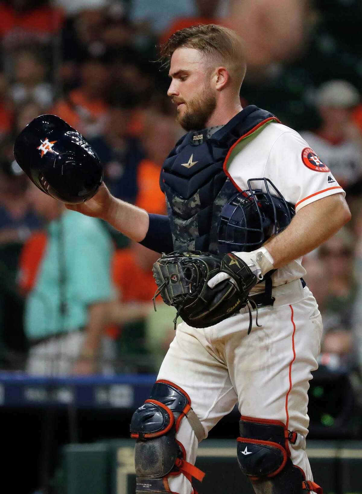 Max Stassi's batting power helps carve out role with Astros