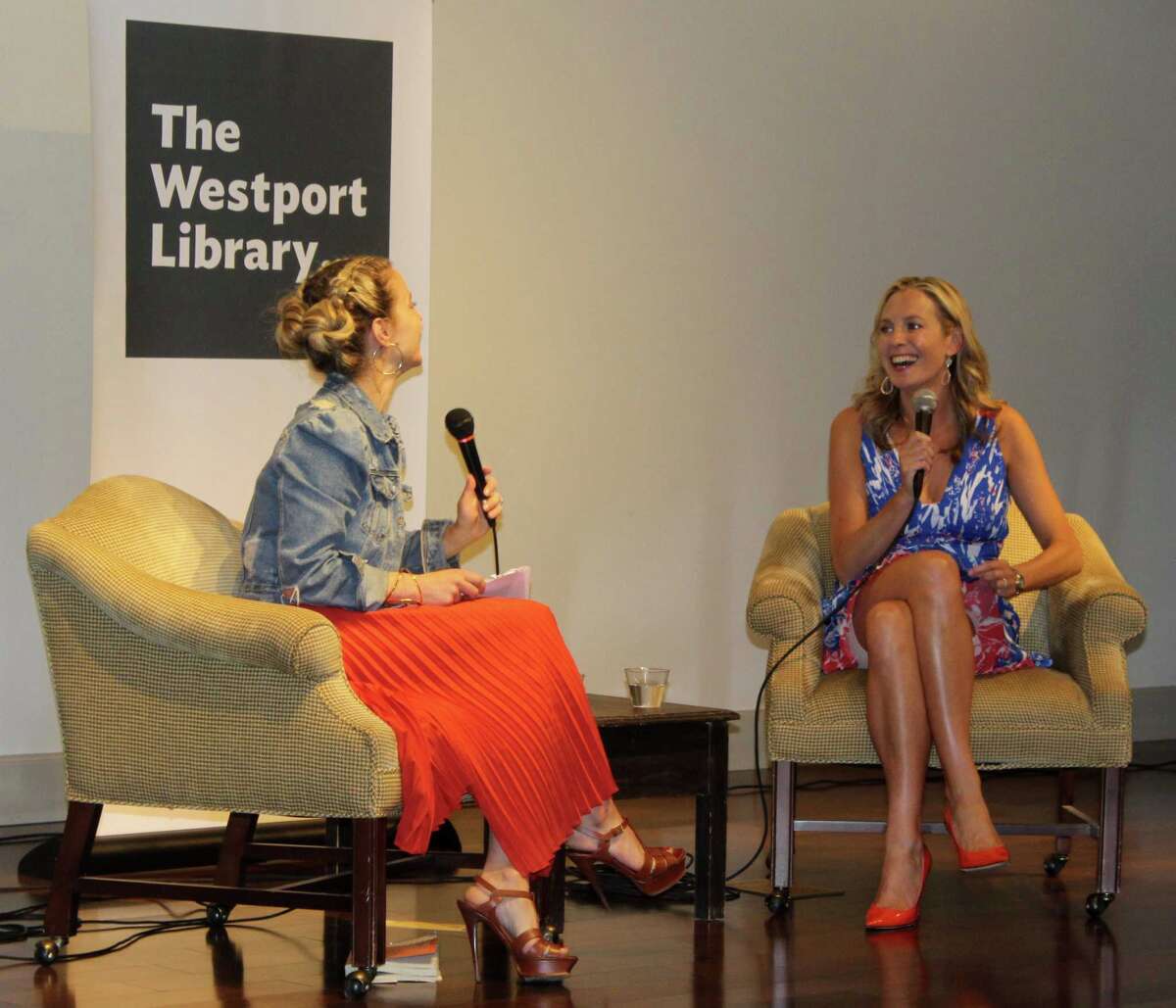 Westporter, “Devil Wears Prada” author unveils new book at town event